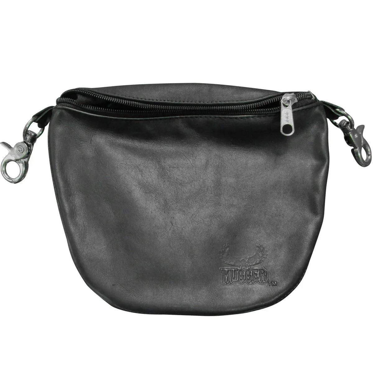 Classic Hip Hugger Leather Bag – Water Resistant